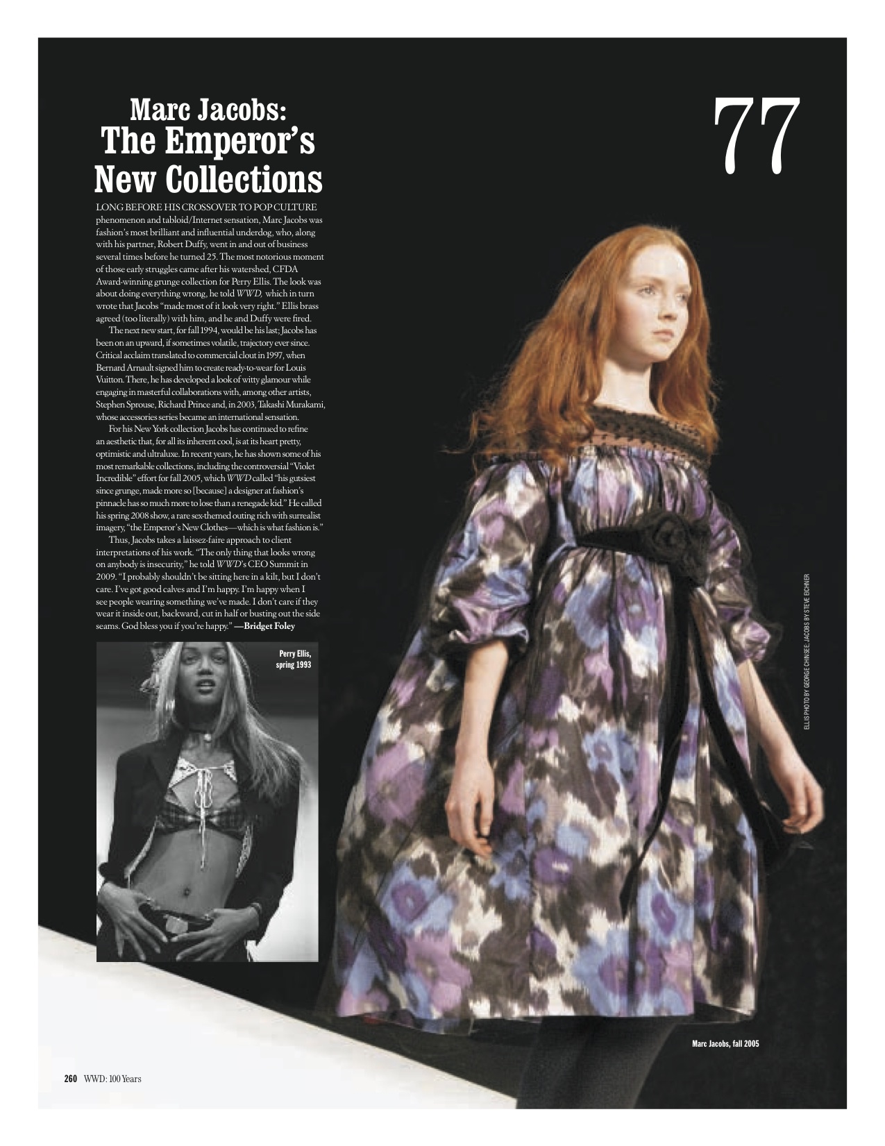 CATCHING UP: WWD celebrates 100 years of Fashion issue and auction ...