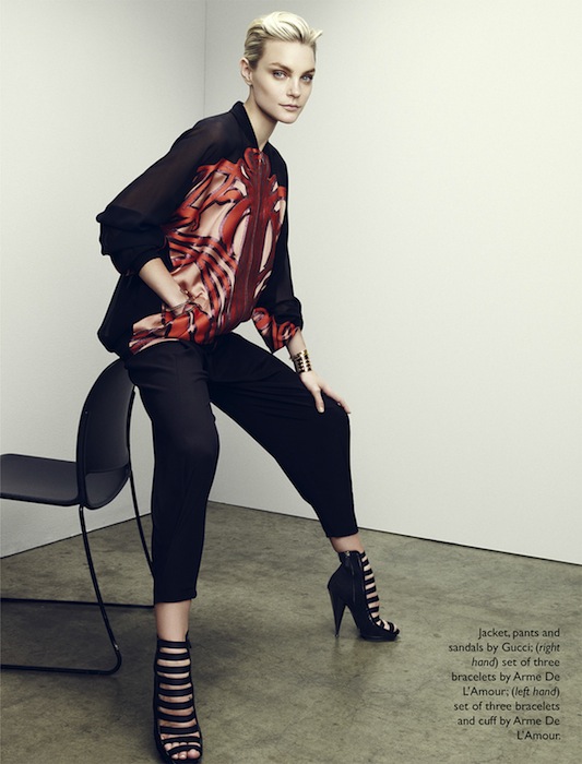 JESSICA STAM sporty chic in the edit - Fashion Daily Mag