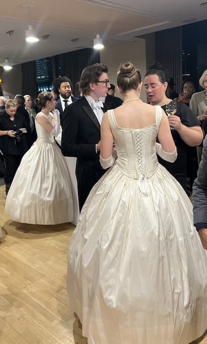 Catching up: Quadrille Ball reception for the upcoming White-Tie Gala ...