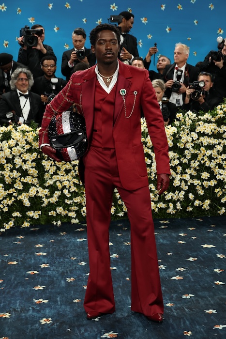 Racing to the Met Gala: Damson Idris's unforgettable F1 movie car ...