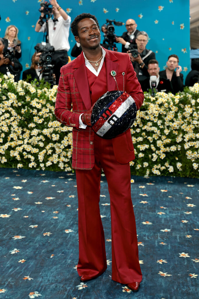 Racing to the Met Gala: Damson Idris's unforgettable F1 movie car ...