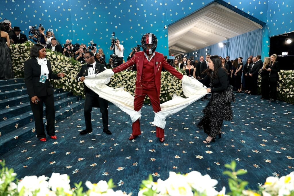 Racing to the Met Gala: Damson Idris's unforgettable F1 movie car ...